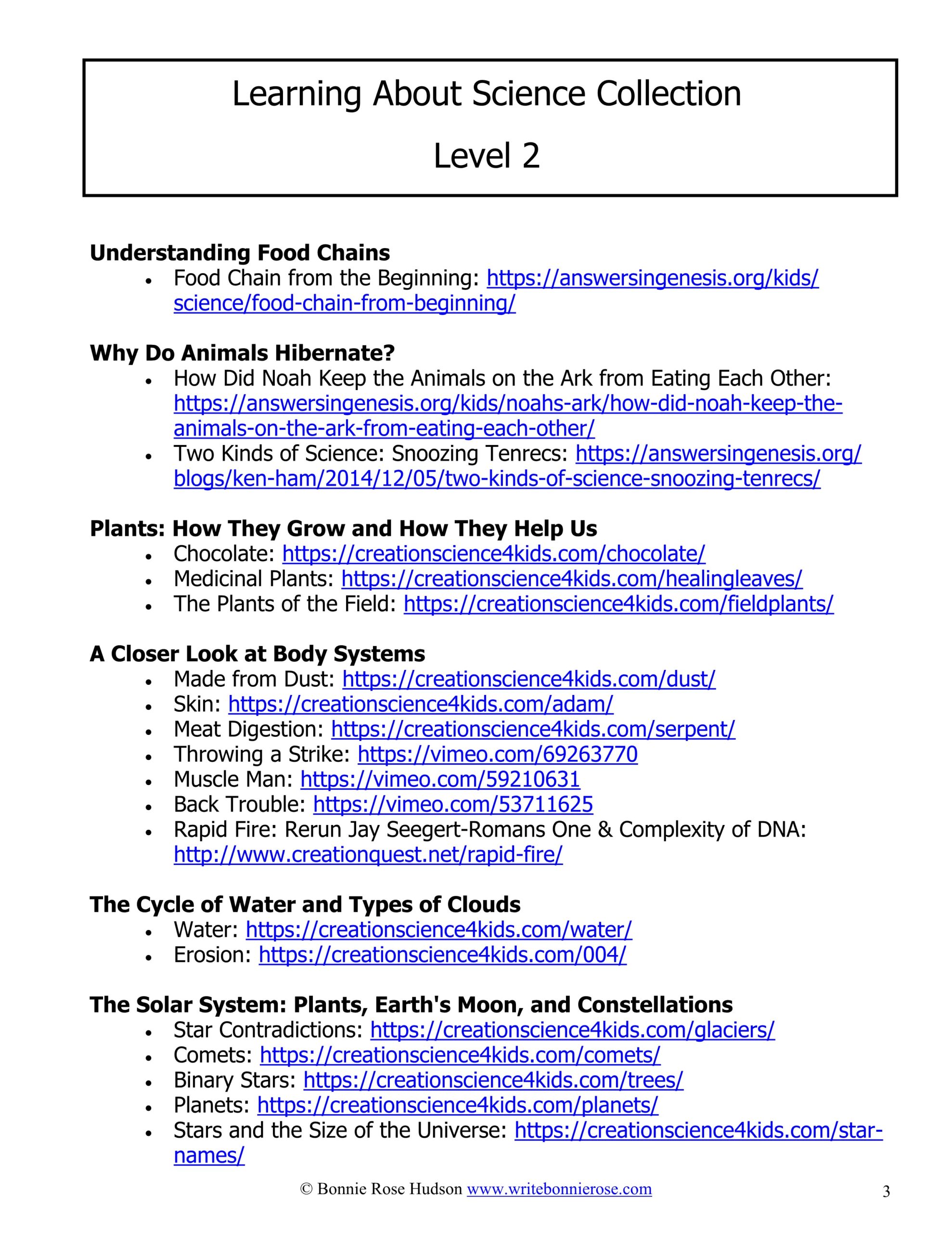 Learning About Science Level 2-Discussion Helps | Made By Teachers