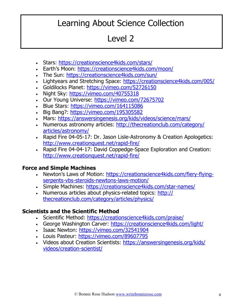 Learning About Science Level 2-Discussion Helps | Made By Teachers