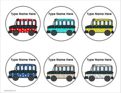 Back to School Door Display Bulletin Board Decoration School Bus Theme ...