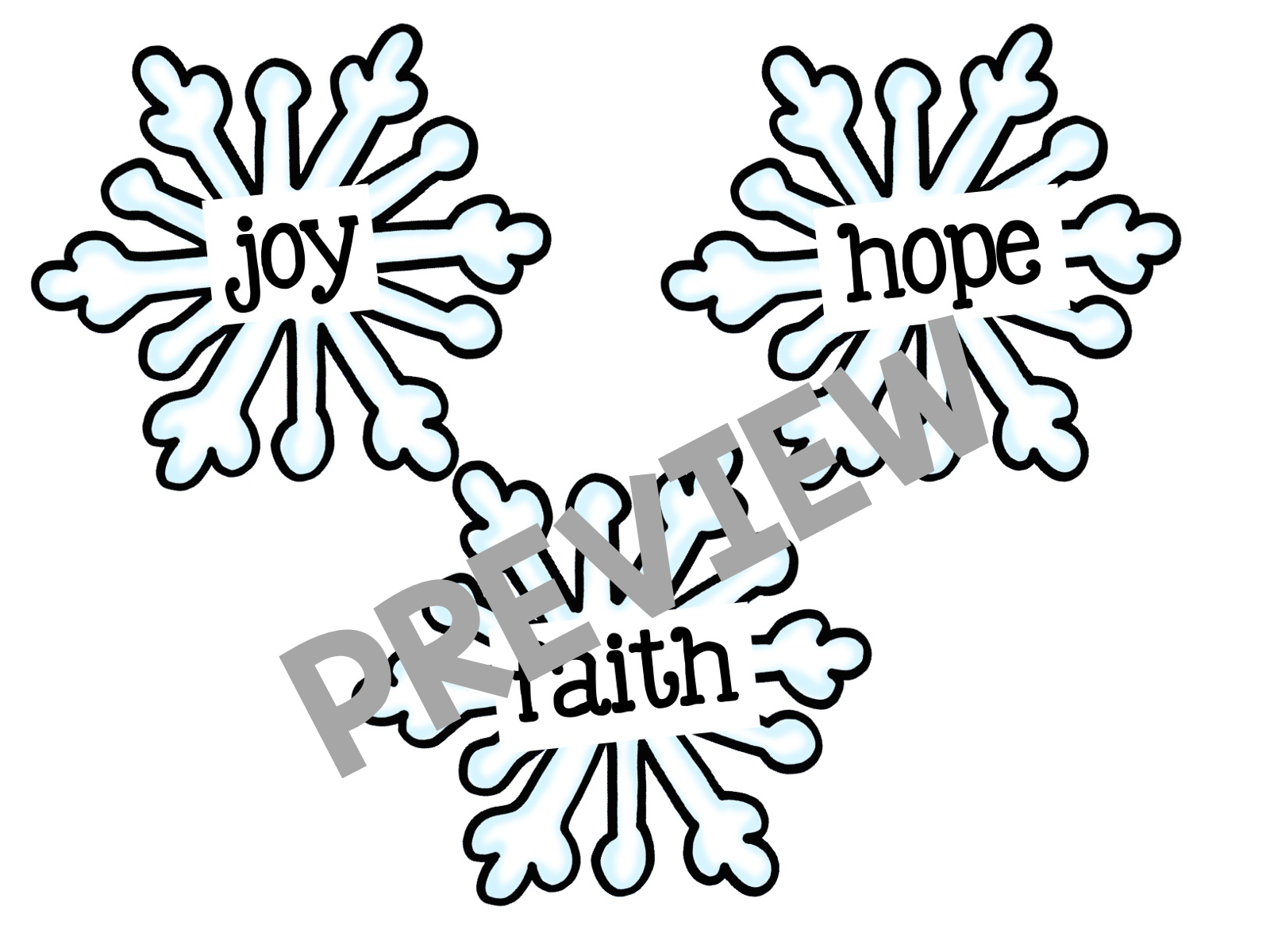 Winter Christian Bulletin Board; God Showers Us with Snow Many ...