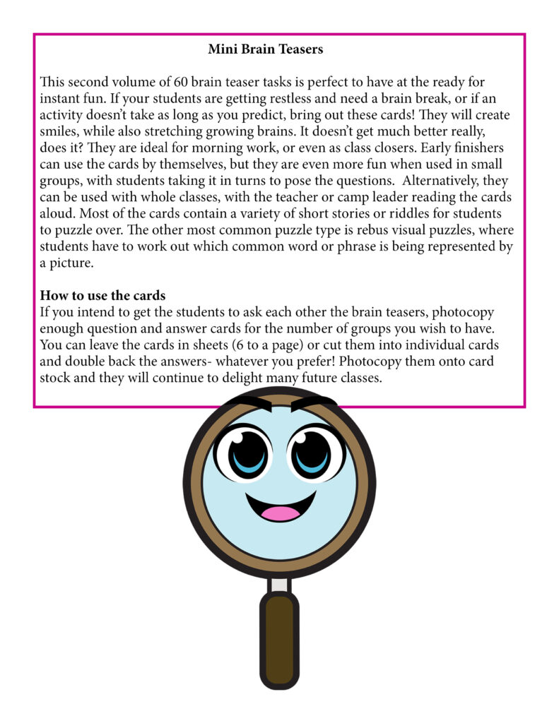 60 ELA BRAIN TEASER MINI MYSTERIES AND LOGIC PUZZLES: Critical Thinking ...