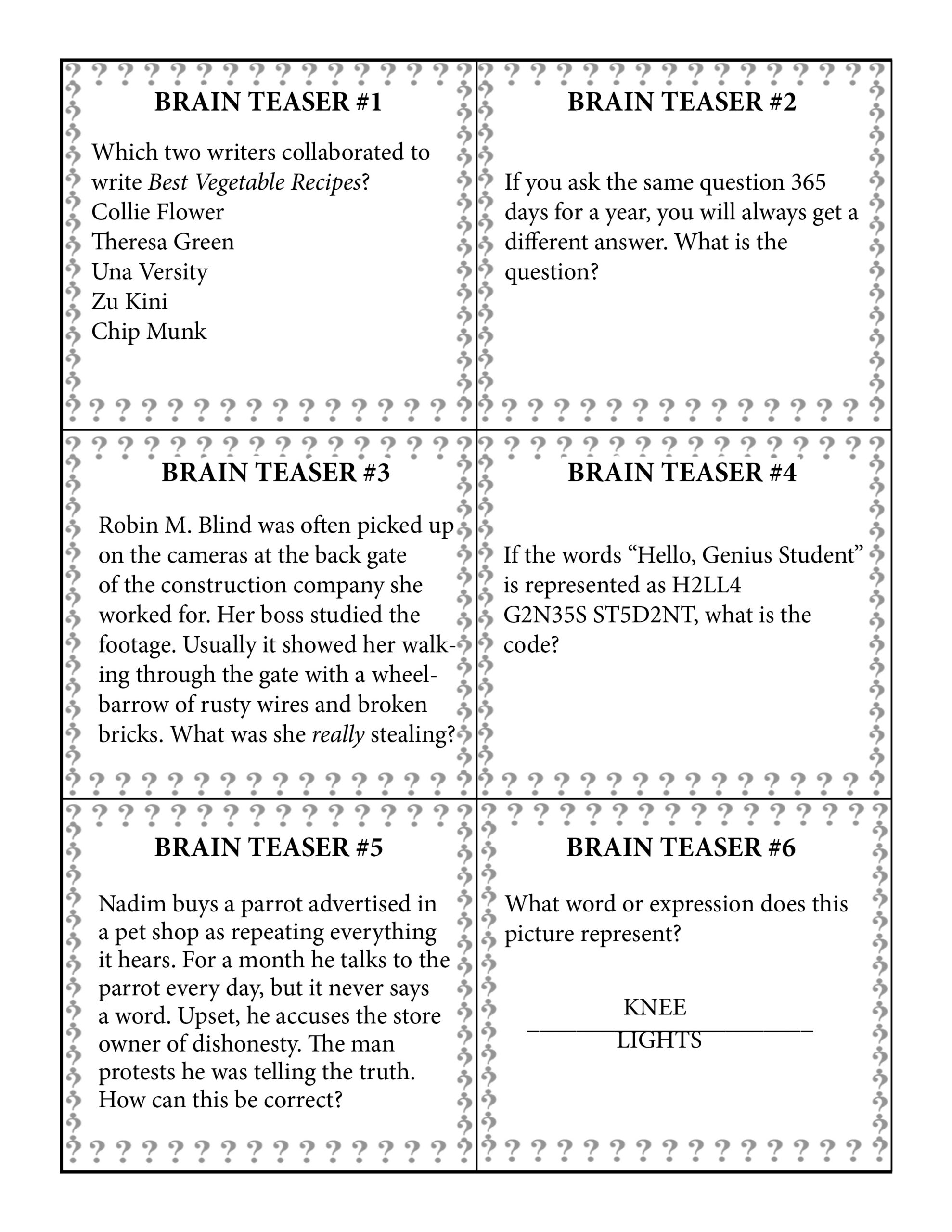 60 ELA BRAIN TEASER MINI MYSTERIES AND LOGIC PUZZLES: Critical Thinking ...