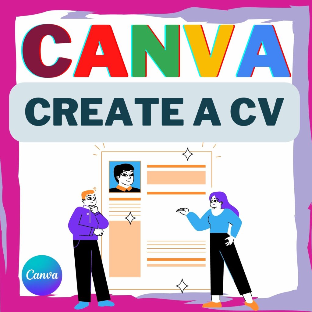 Canva - Create a Resume / CV Assignment for Students | Made By Teachers