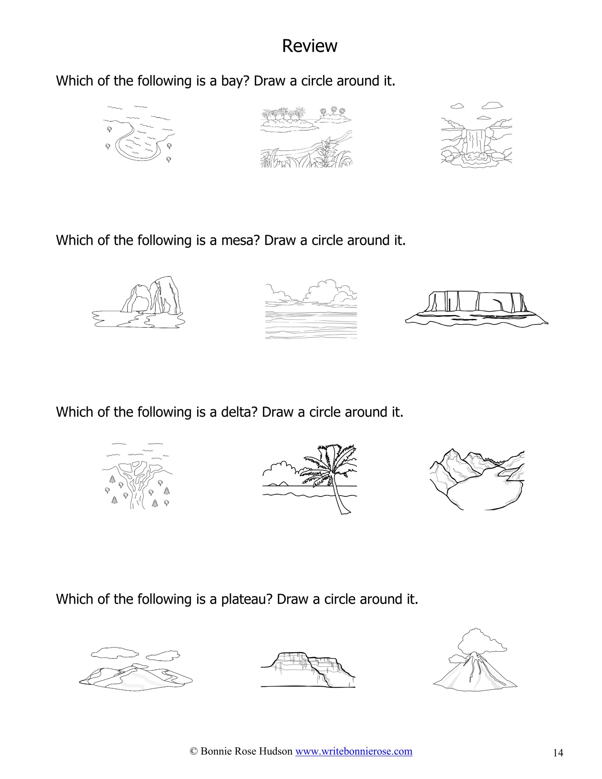 Exploring the Earth's Landforms-Learning About Science, Level 3 Cursive ...