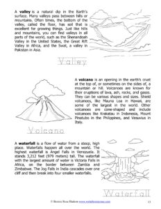 Exploring the Earth's Landforms-Learning About Science, Level 3 Print ...