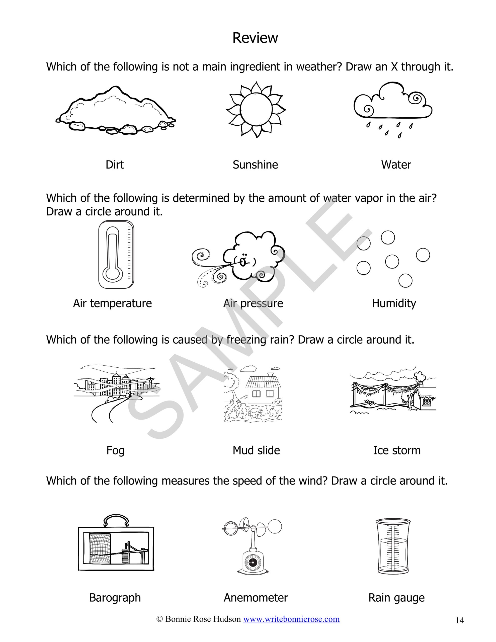 Forecasting and Understanding the Weather-Learning About Science, Level ...