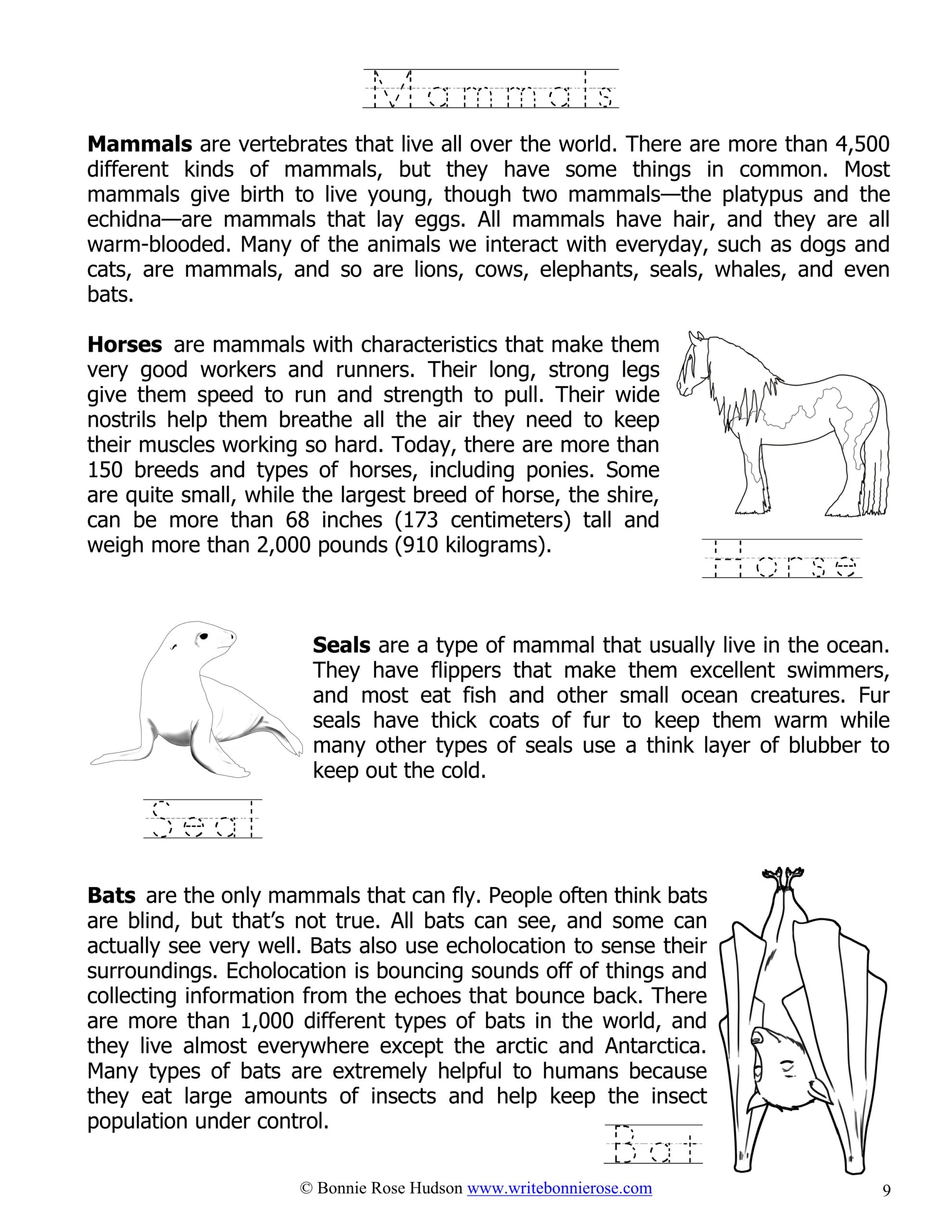 Kinds of Animals and How They Live-Learning About Science, Level 3 ...