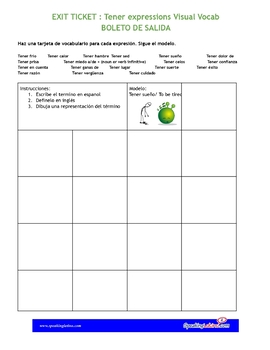 Expressions with TENER Lesson Plan for Spanish 1 | Made By Teachers