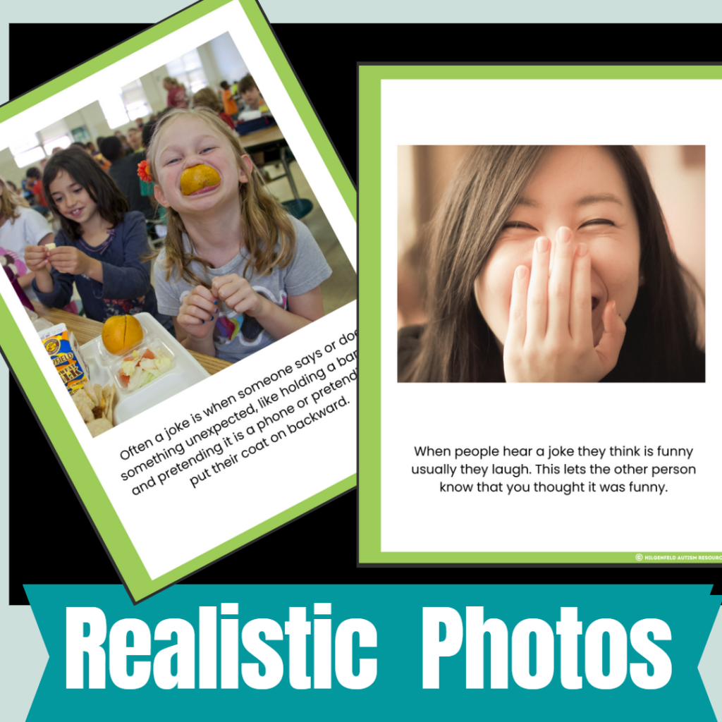 "What is a Joke" Social Skills Story & Mini Book Ideal for PreK Autism ...