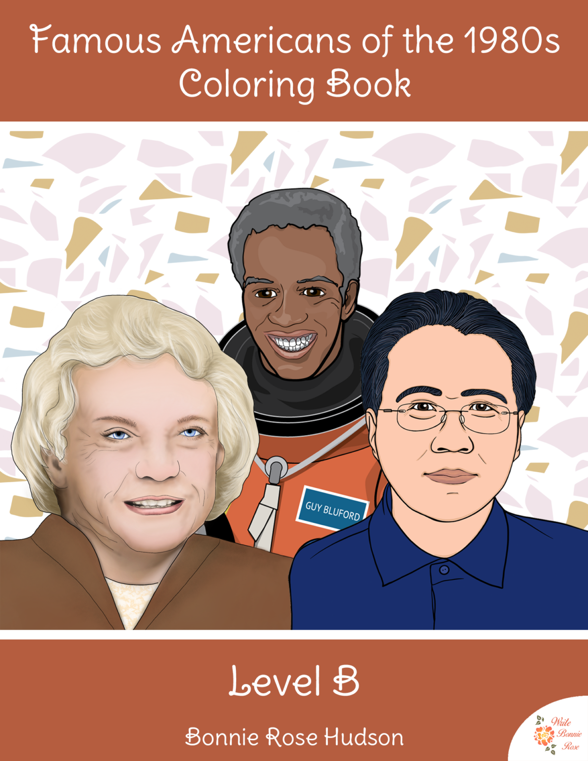 Famous Americans of the 1980s Coloring Book-Level B | Made By Teachers