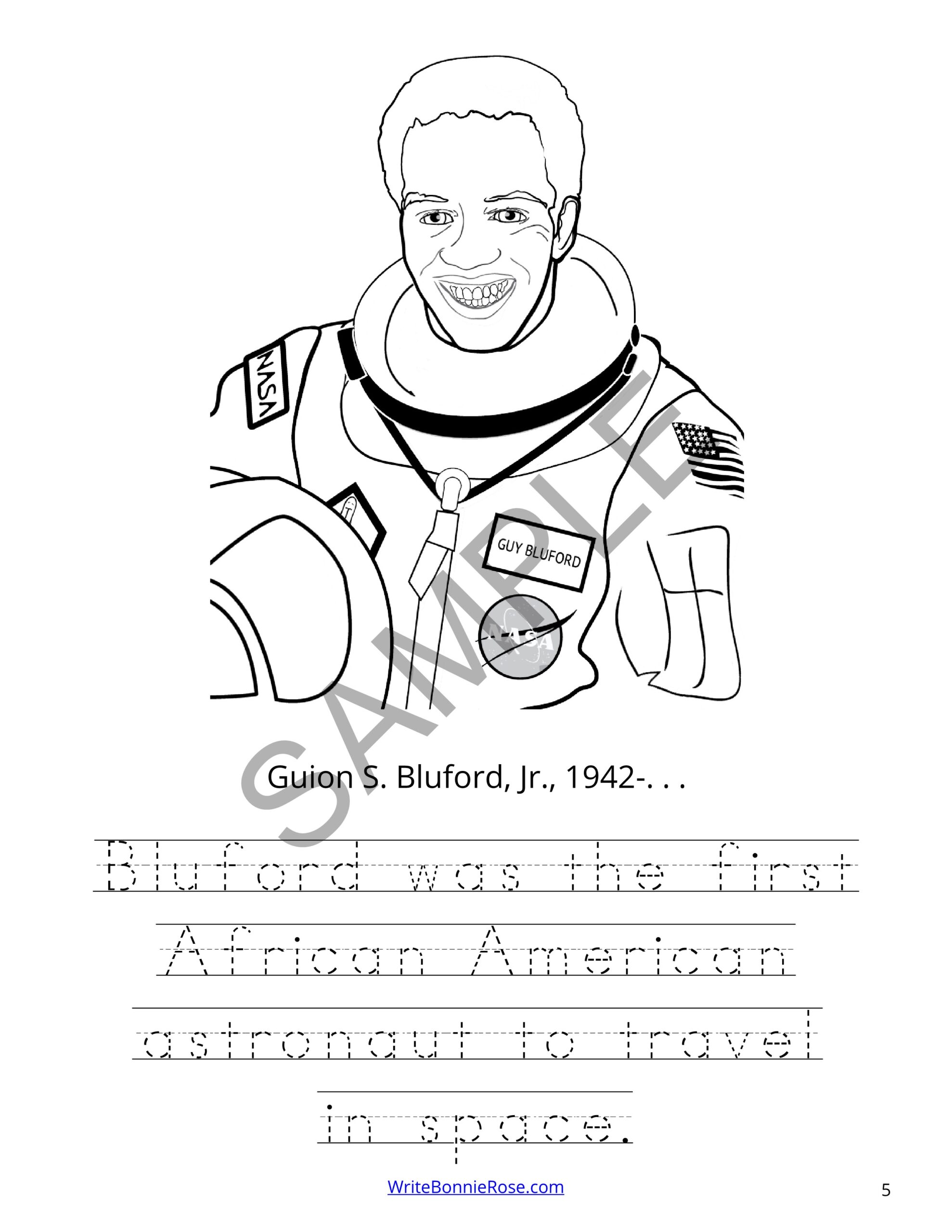 Famous Americans of the 1980s Coloring Book-Level B | Made By Teachers