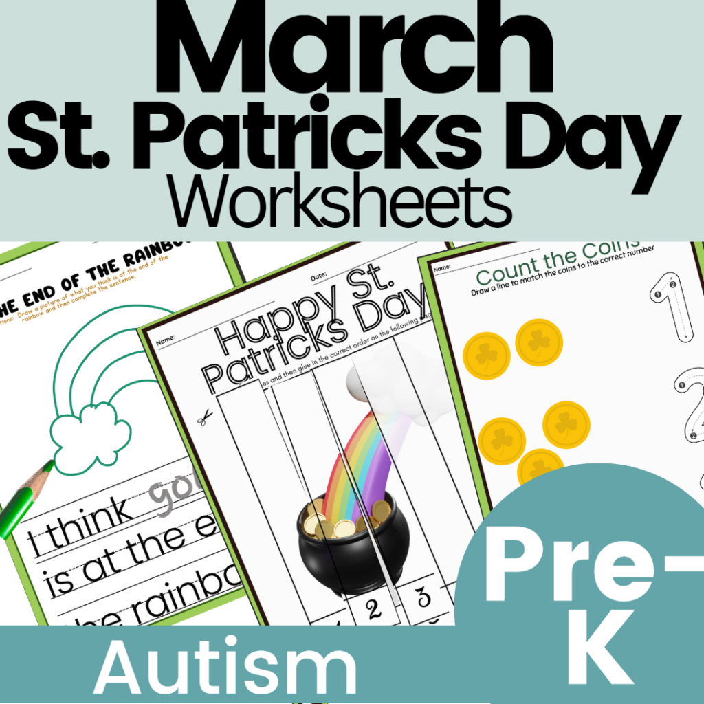 March & St. Patrick's Day Early Learner Worksheets | Made By Teachers