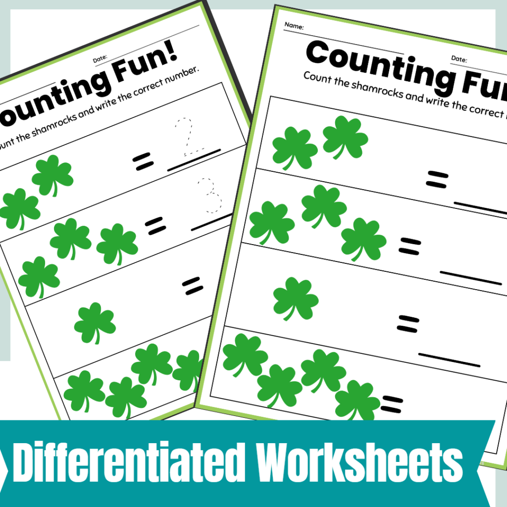 March & St. Patrick's Day Early Learner Worksheets | Made By Teachers