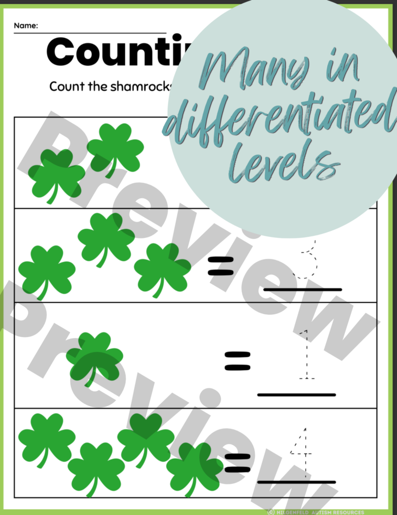 March & St. Patrick's Day Early Learner Worksheets | Made By Teachers