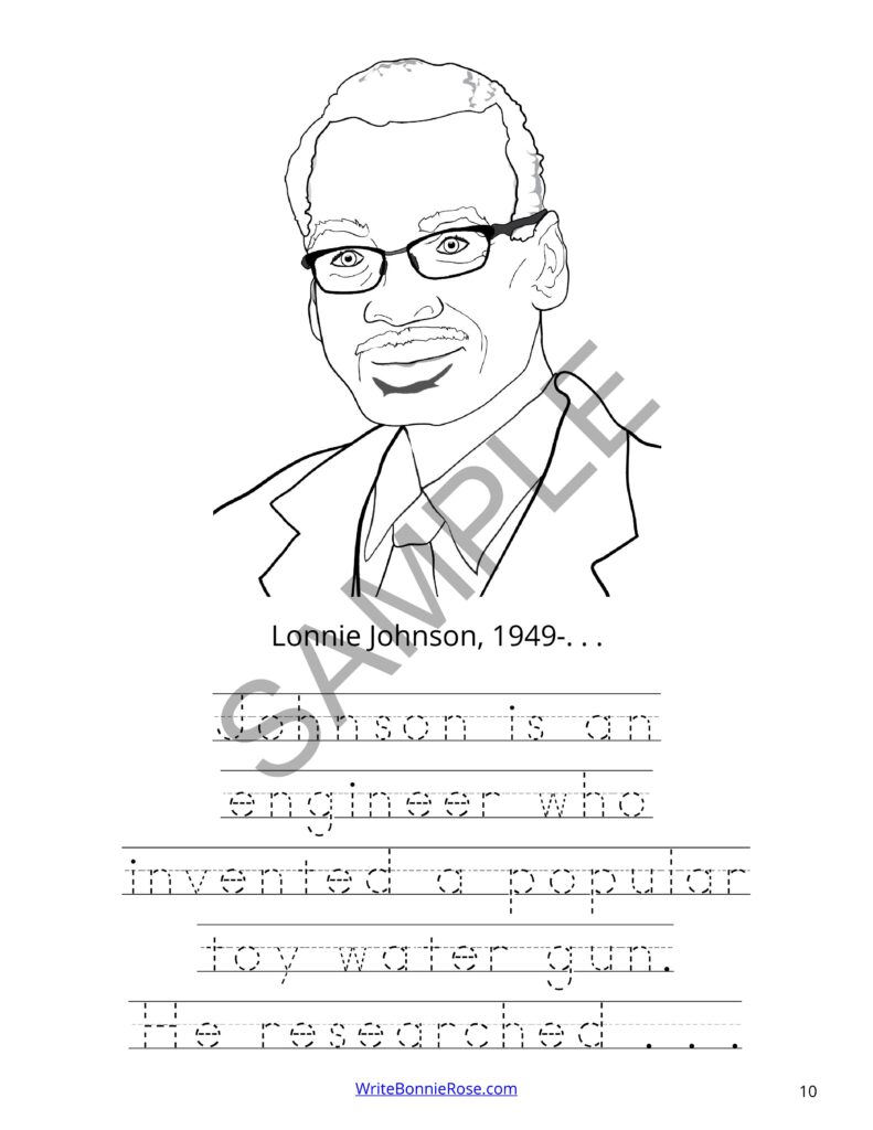 Famous Americans of the 1990s Coloring Book-Level B | Made By Teachers