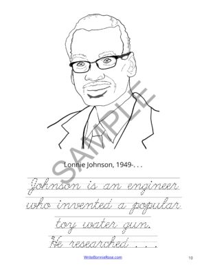 Famous Americans of the 1990s Coloring Book-Level C | Made By Teachers