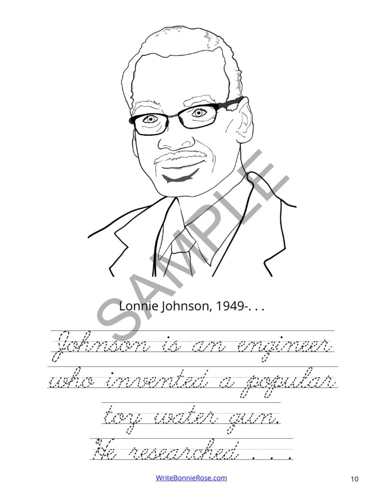 Famous Americans of the 1990s Coloring Book-Level C | Made By Teachers