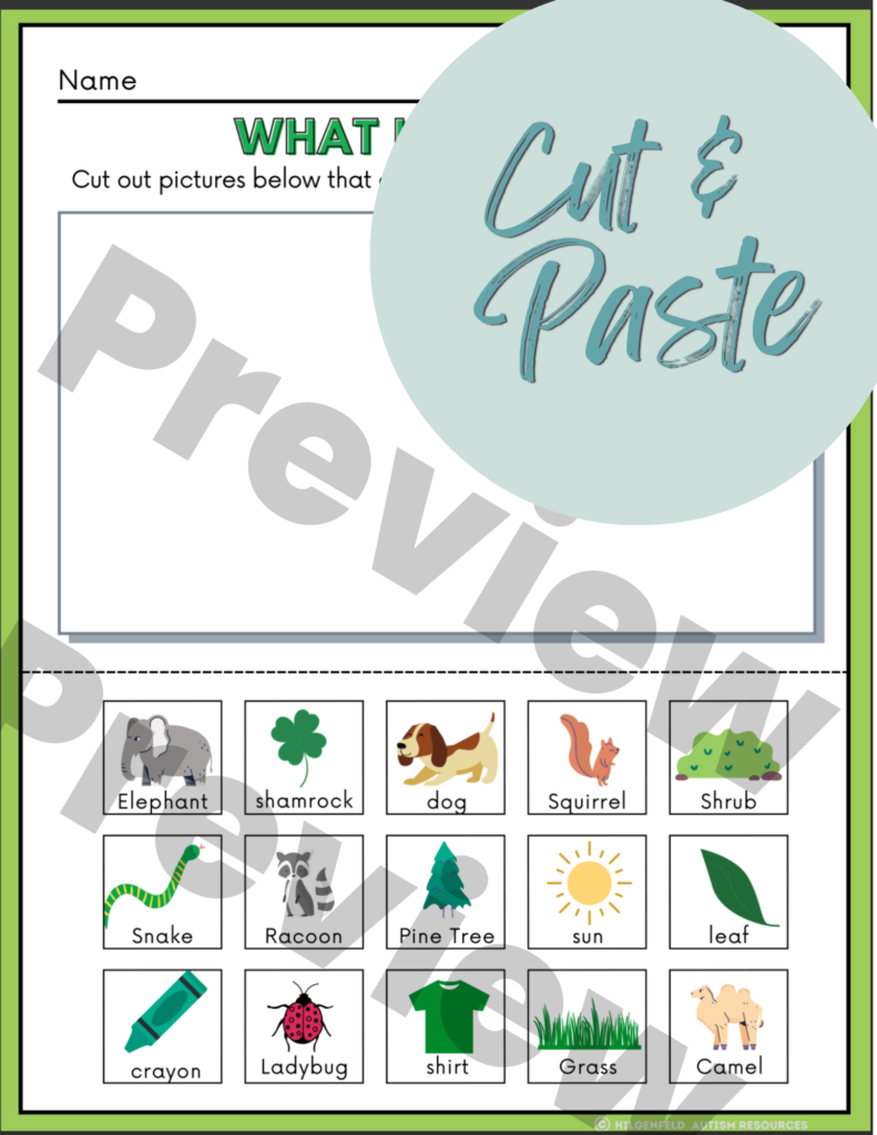 Autism Preschool Early Learner March & St Patrick's Day Bundle | Made ...