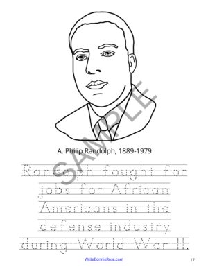 Famous Americans of the 1920s Coloring Book Level B | Made By Teachers