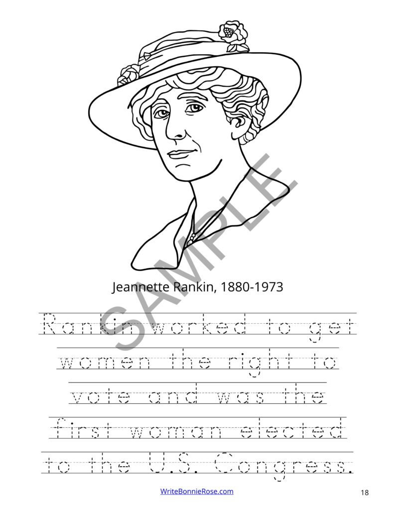 Famous Americans of the 1920s Coloring Book Level B | Made By Teachers