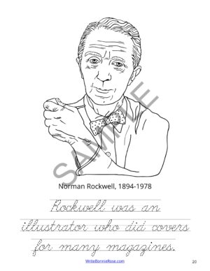 Famous Americans of the 1920s Coloring Book Level C | Made By Teachers