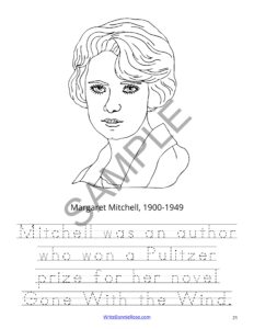 Famous Americans of the 1930s Coloring Book Level B | Made By Teachers