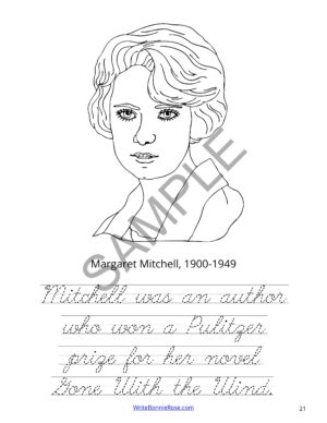 Famous Americans of the 1930s Coloring Book Level C | Made By Teachers