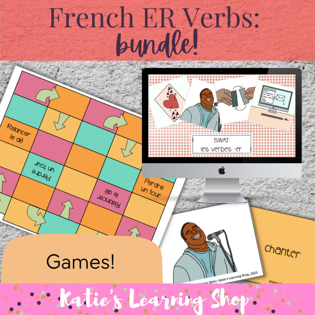 French ER Verbs Bundle | Made By Teachers