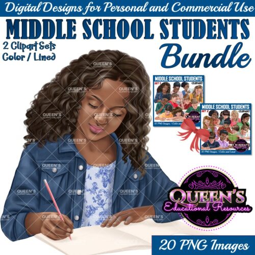Teens Clipart, Middle School Students Clipart, Teenagers Clipart ...