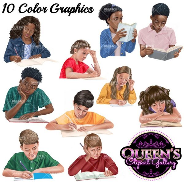 Teens Clipart, Middle School Students Clipart, Teenagers Clipart ...