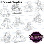 Teens Clipart, Middle School Students Clipart, Teenagers Clipart ...