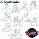 Teens Clipart, Middle School Students Clipart, Teenagers Clipart ...