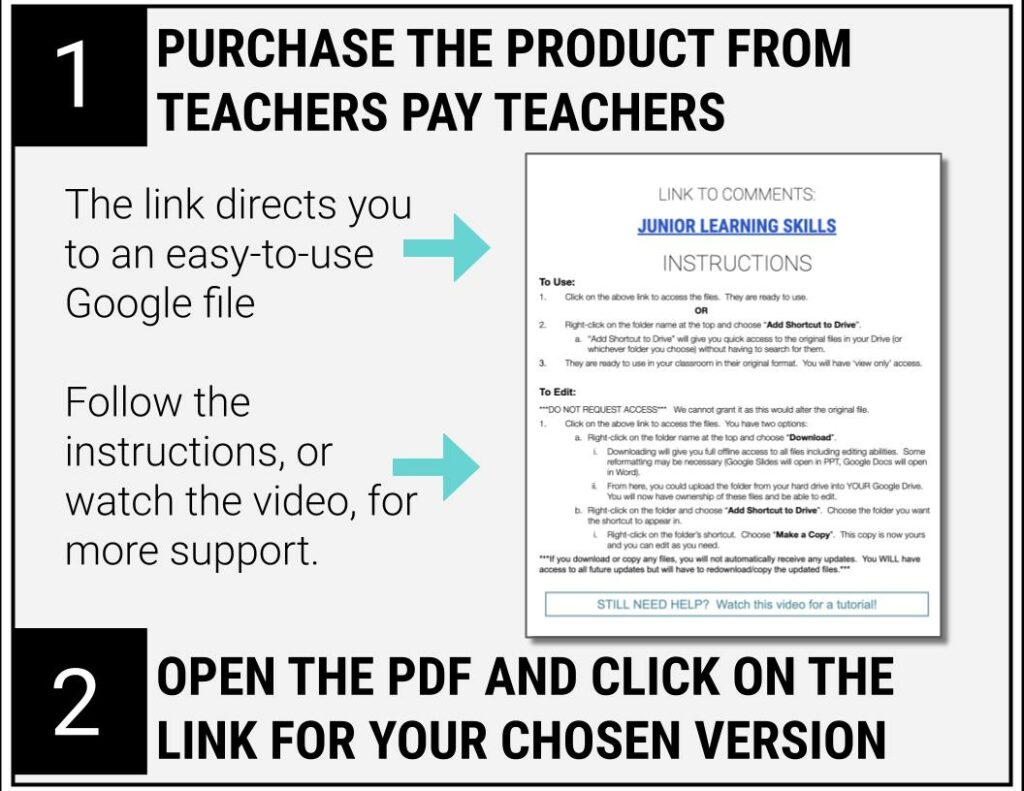 Ontario Learning Skills Report Card Comments - Junior Grades 4 5 6 ...