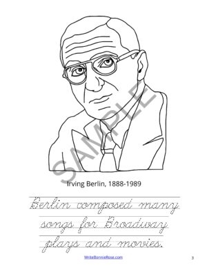 Famous Americans of the 1910s Coloring Book-Level C | Made By Teachers