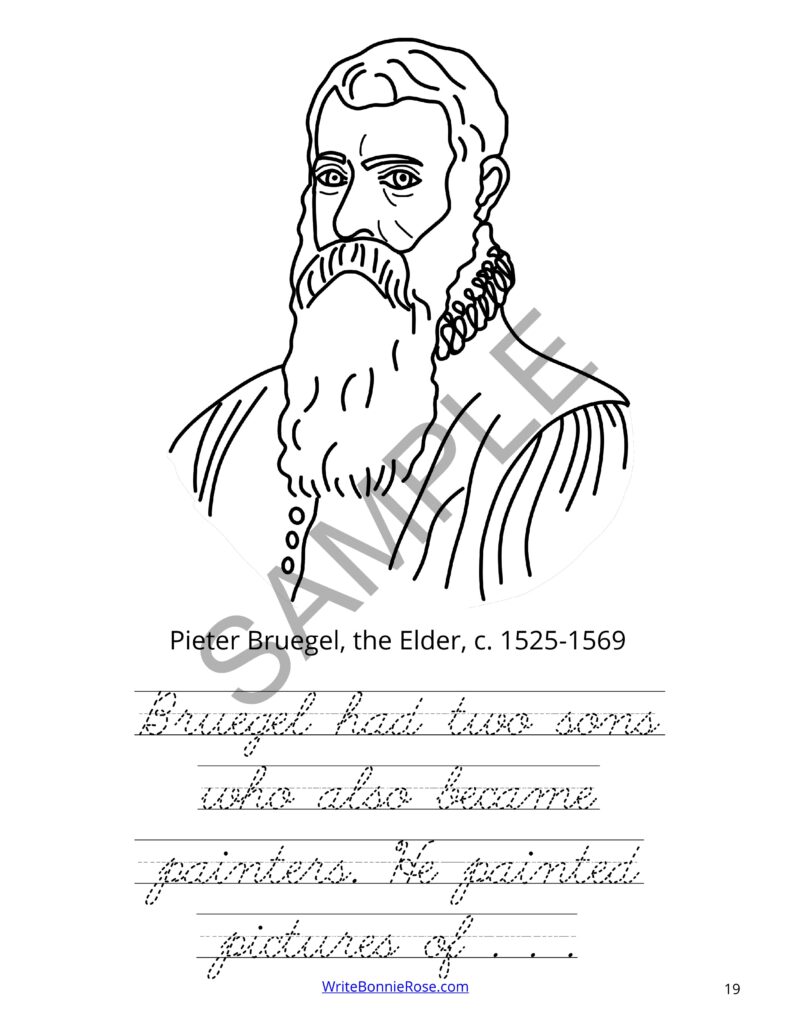Famous Artists from Around the World & Their Paintings Coloring Book ...