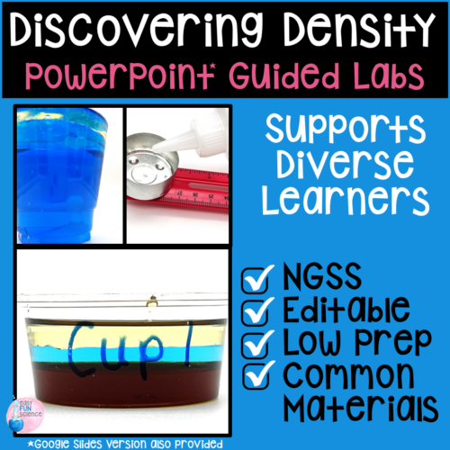 Easy Density Experiments | Editable | Digital | Made By Teachers