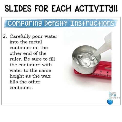 Easy Density Experiments | Editable | Digital | Made By Teachers