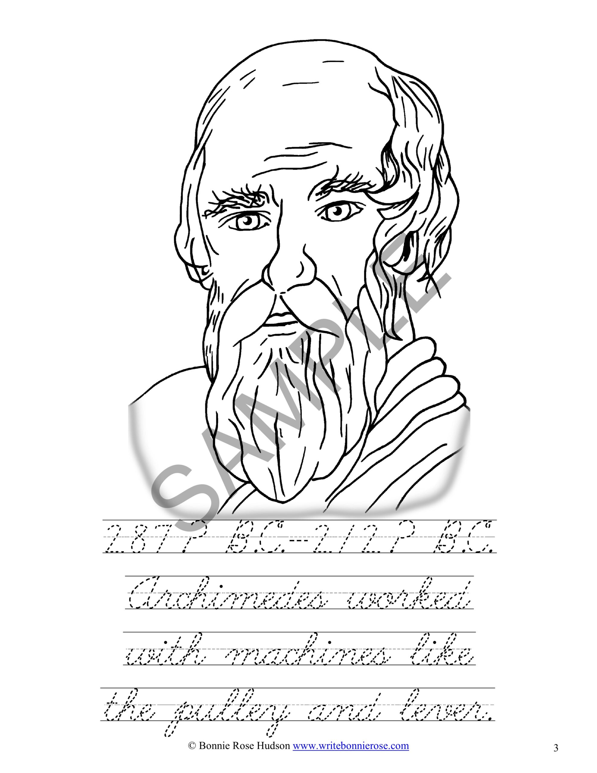 Famous Scientists Coloring Book-Level C | Made By Teachers