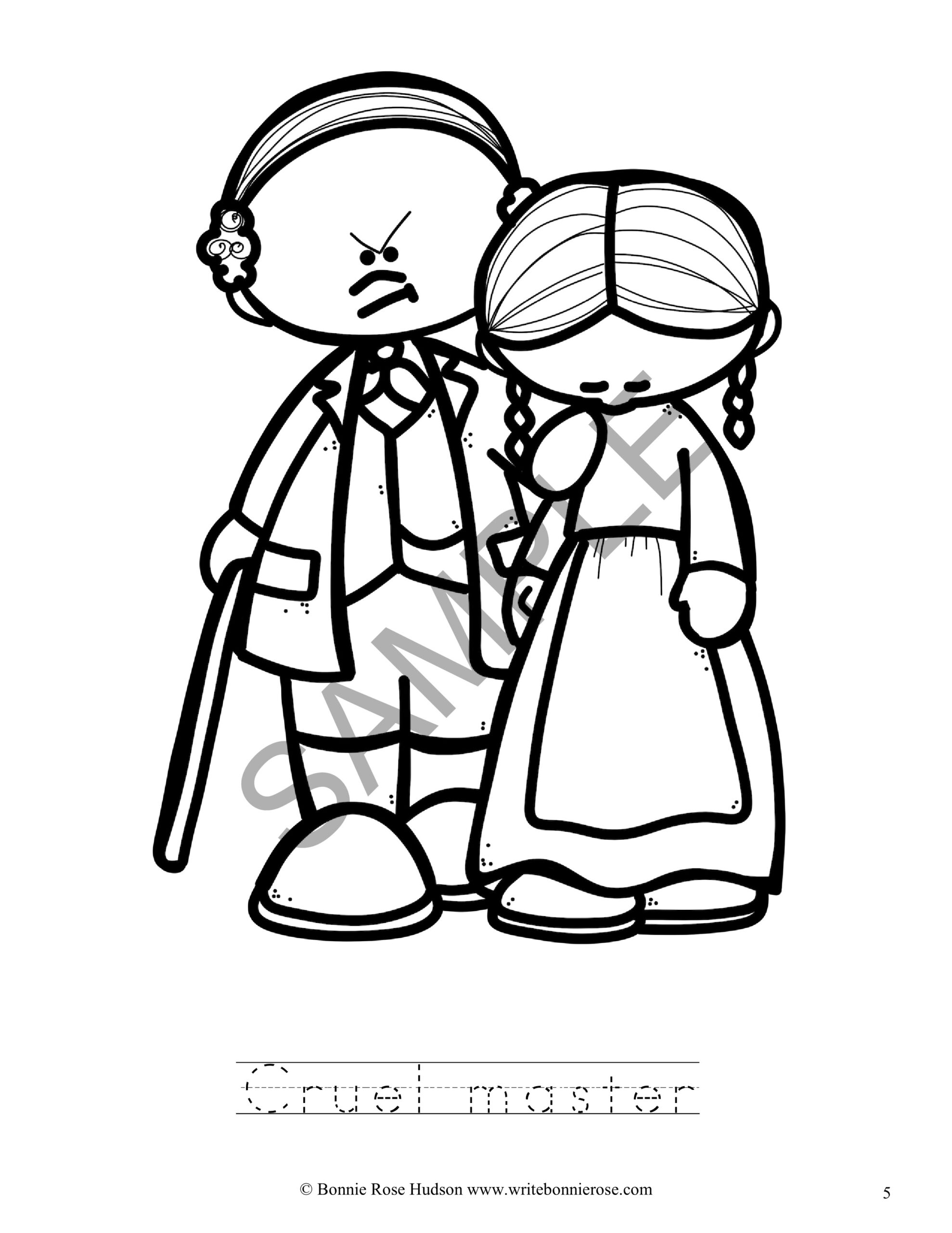 Fighting For Justice Coloring Book-Level A | Made By Teachers