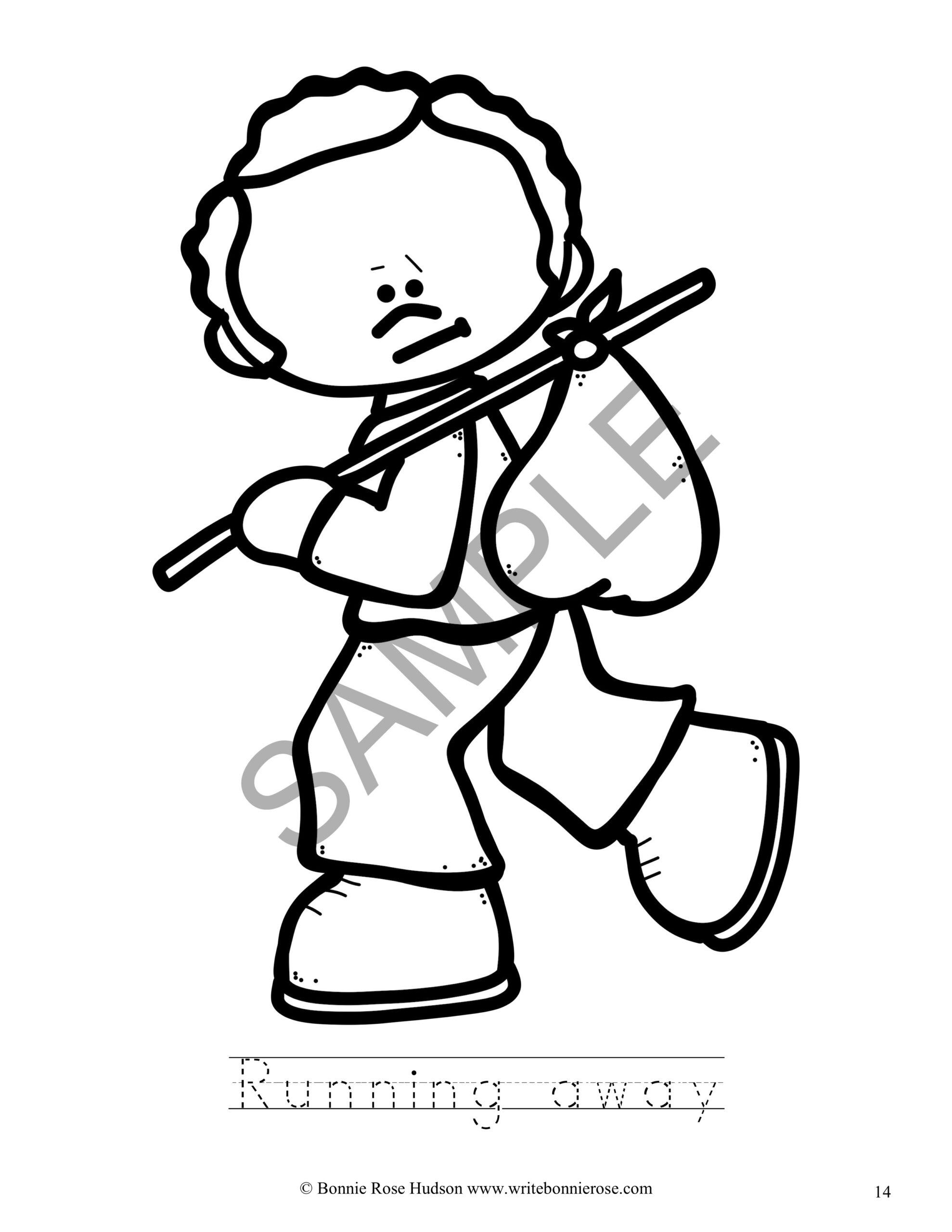 Fighting For Justice Coloring Book-Level A | Made By Teachers