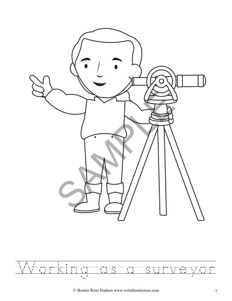 George Washington Coloring Book-Level A | Made By Teachers
