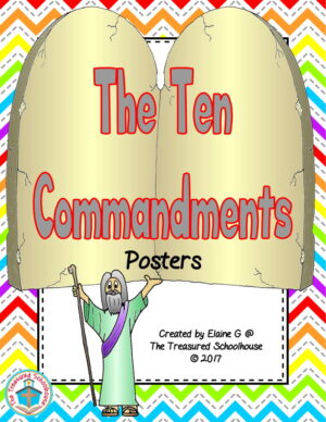 The Ten Commandments Posters - Catholic | Made By Teachers