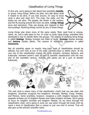 Classification of Living Things-Learning About Science, Level 4 | Made ...