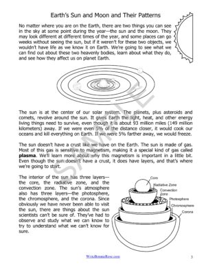 Earth's Sun and Moon and Their Patterns-Learning About Science, Level 4 ...