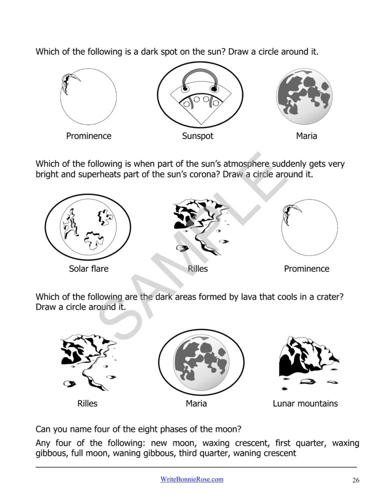 Earth's Sun and Moon and Their Patterns-Learning About Science, Level 4 ...