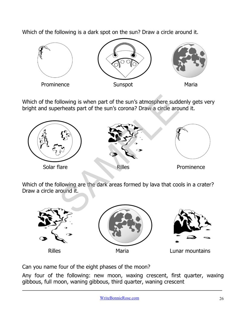 Earth's Sun and Moon and Their Patterns-Learning About Science, Level 4 ...