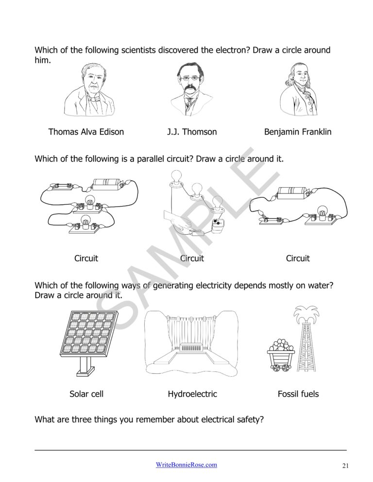Electricity, Circuits & Safety-Learning About Science, Level 4 | Made ...