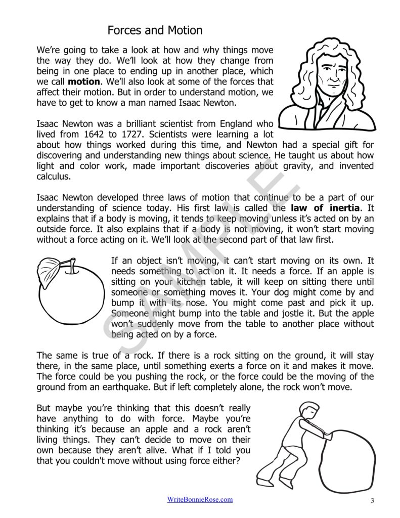 Forces and Motion-Learning About Science, Level 4 | Made By Teachers