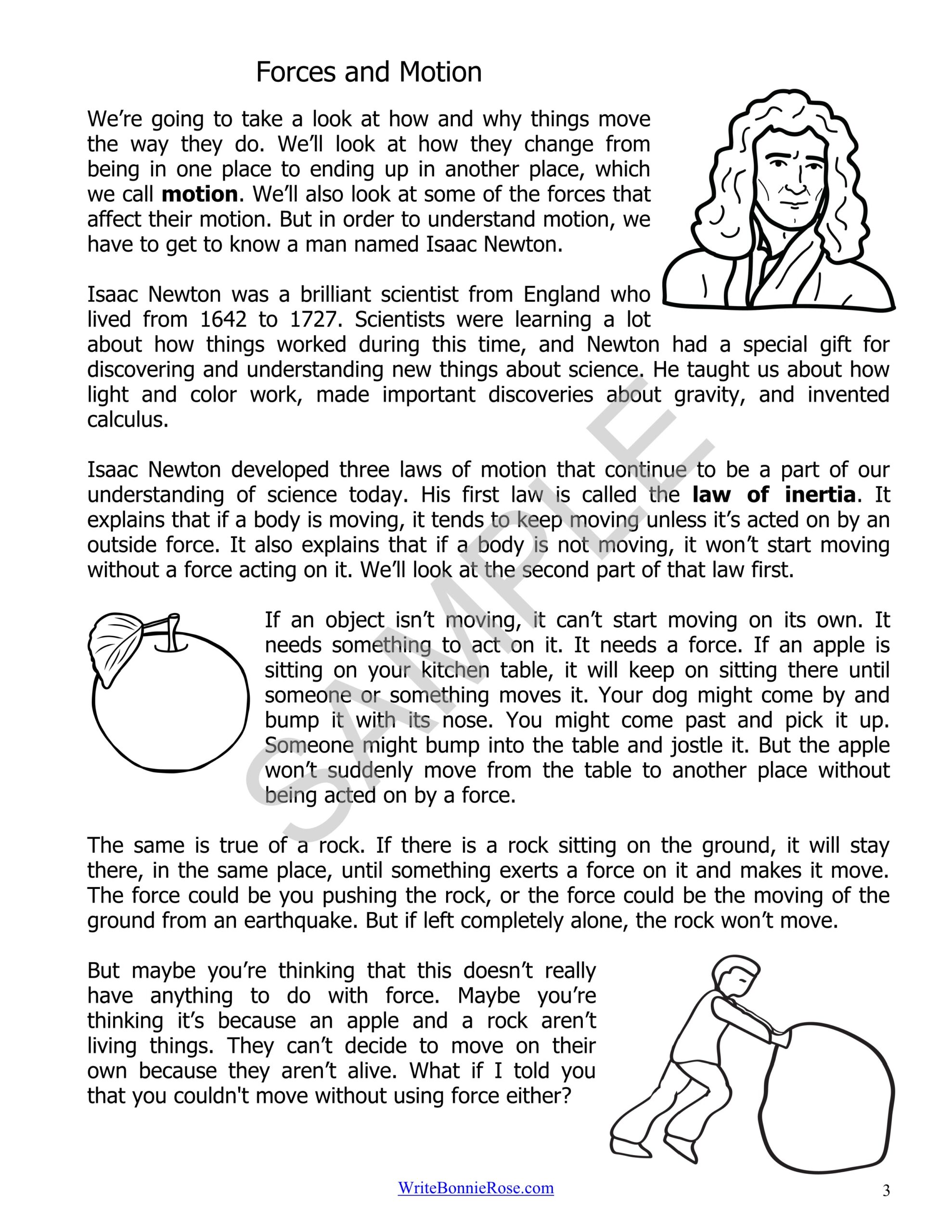 Forces and Motion-Learning About Science, Level 4 | Made By Teachers