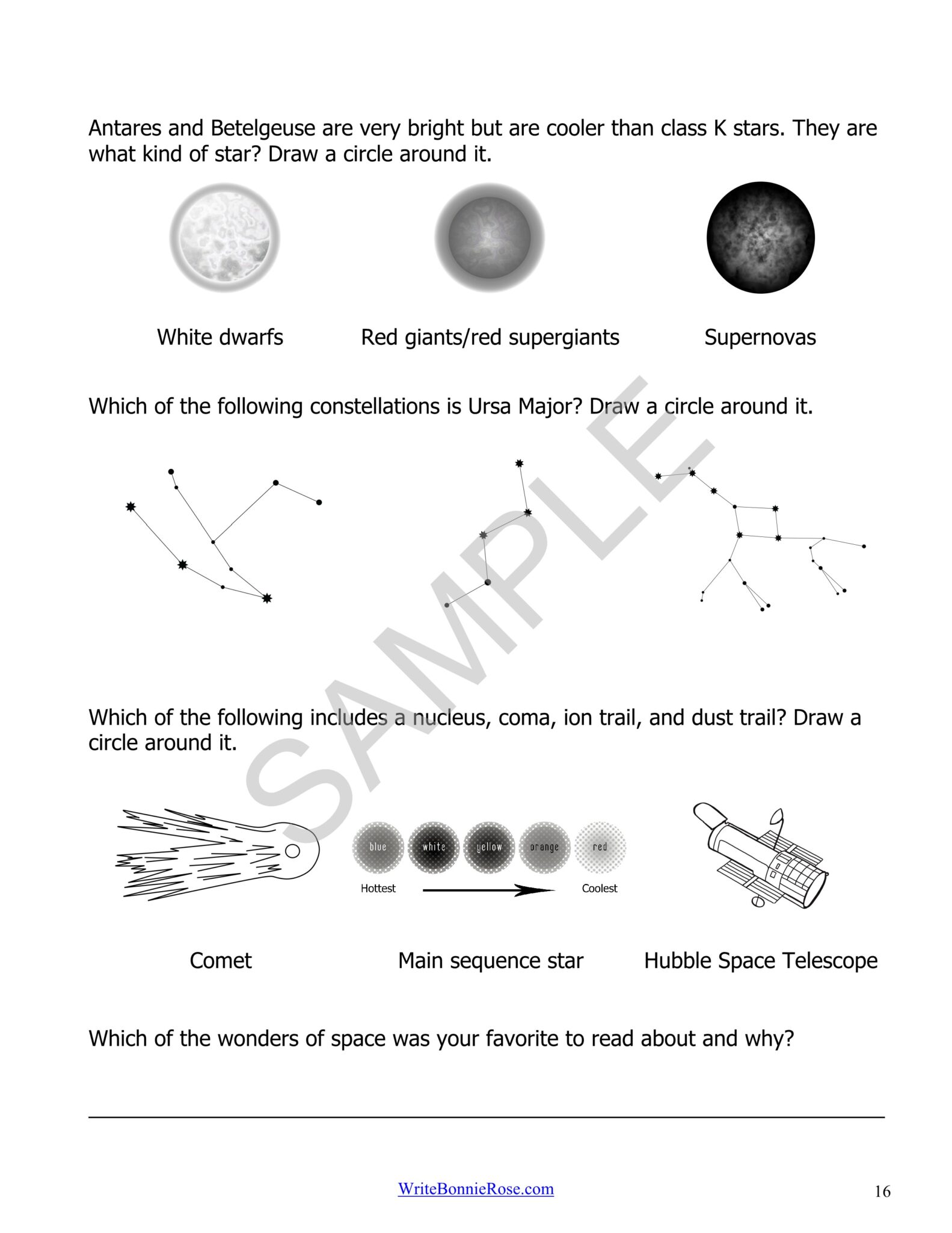 Understanding Stars, Comets & Other Wonders of Space-Learning About ...